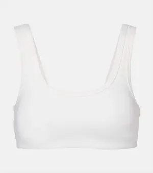 The Upside Peached Harley Sports Bra - White