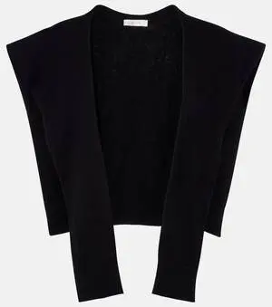 THE ROW Nomea Cashmere Scarf - Black