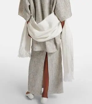 THE ROW Kastel Linen Scarf