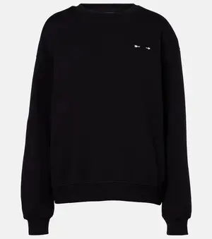 The Upside Saturn Cotton Fleece Sweatshirt - Black