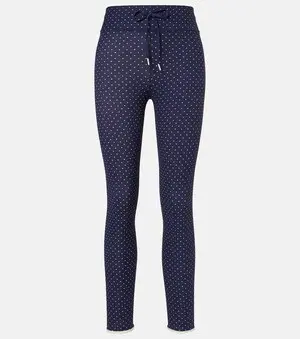 The Upside Spellbound Polka-dot Leggings - Blue