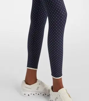 The Upside Spellbound Polka-dot Leggings - Blue