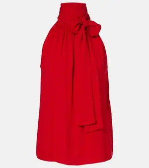 Valentino Garavani Silk Georgette Blouse - Red