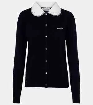 Miu Miu Collared Cardigans For Women