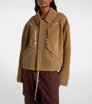 Rick Owens Blixa Suede Jacket