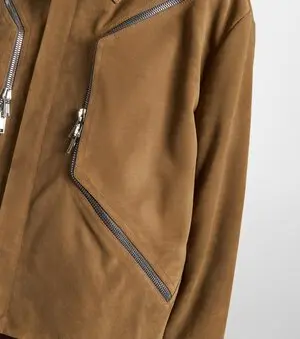 Rick Owens Blixa Suede Jacket