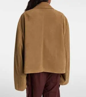 Rick Owens Blixa Suede Jacket