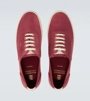 Brunello Cucinelli Suede Sneakers