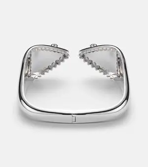 Yvonne Léon Requin Bangle With Diamonds