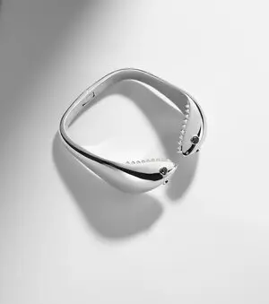 Yvonne Léon Requin Bangle With Diamonds