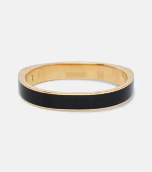 TOTEME Signature Enamel Gold-plated Bangle