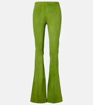 Stouls Gege Suede Flared Pants