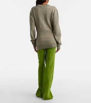 Stouls Gege Suede Flared Pants