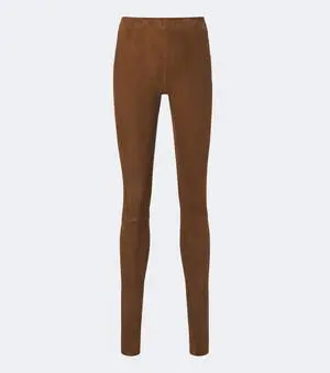 Stouls Carolyn Suede Leggings - Brown
