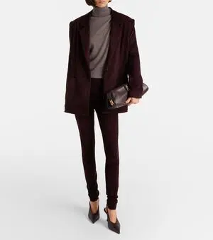 Stouls Carolyn Suede Leggings - Brown