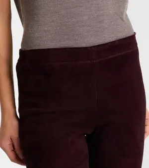 Stouls Carolyn Suede Leggings - Brown