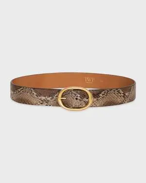 TWP Wide Python Belt Python