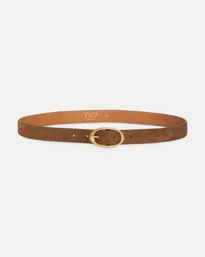 TWP Narrow Suede Belt - Martora