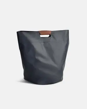 TWP Old Malibu Road Bag In Tarp / Leather - Midnight