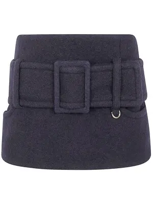 PATOU Belted Mini Skirt