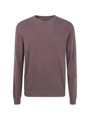 ZANONE Slim Fit Sweater - Brown