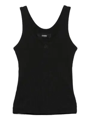 Amiri Ma Embroidery Tank Top