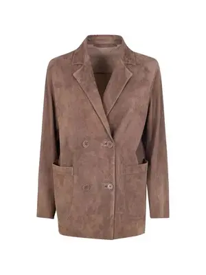 SALVATORE SANTORO Classic Jacket - Brown