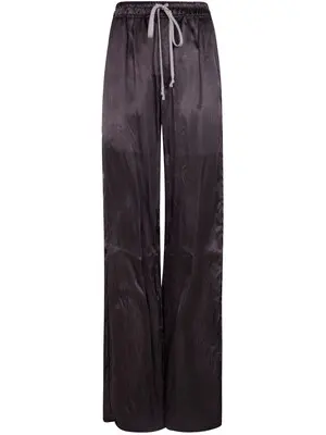 Rick Owens Dietrich Drawstring Trousers - Gray