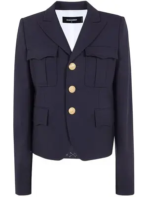 Dsquared2 Uniform Jacket - Black