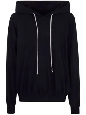 Rick Owens Hoodie T-shirt - Black