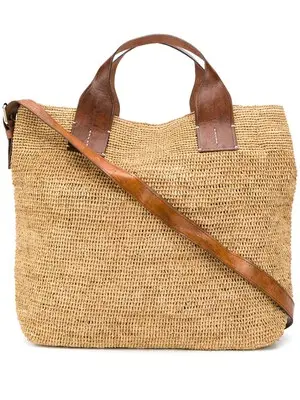 IBELIV Mety" Raffia Shoulder Bag