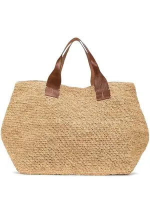 IBELIV Rio Raffia Satchel Bag