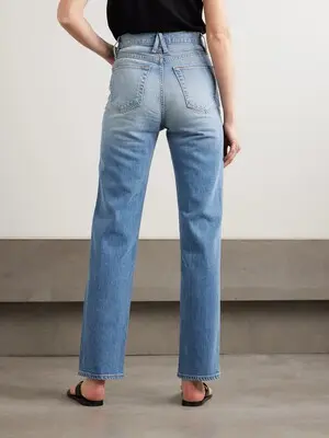 SLVRLAKE London High-rise Straight-leg Jeans - Blue
