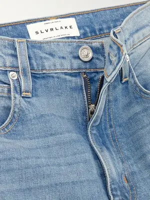 SLVRLAKE London High-rise Straight-leg Jeans - Blue