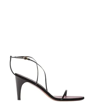 NEOUS Chamu Leather Sandals - Black