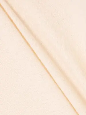 JW Anderson Tie-detailed Cotton And Cashmere-blend Tank - Neutrals