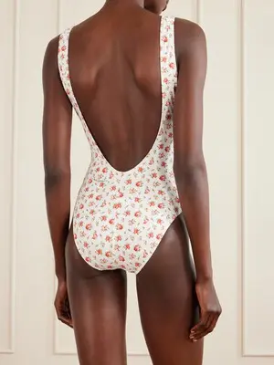 Dolce & Gabbana Floral-print Swimsuit