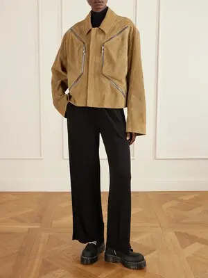 Rick Owens Blixa Mac Suede Jacket