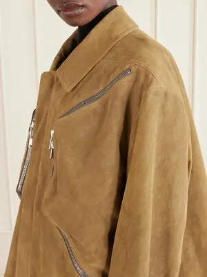 Rick Owens Blixa Mac Suede Jacket