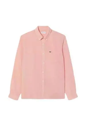 Lacoste Buttoned Pocket Shirt - Pink