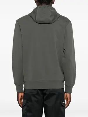 C.P. COMPANY Metropolis Series" Logo Patch Hooded Sweatshirt