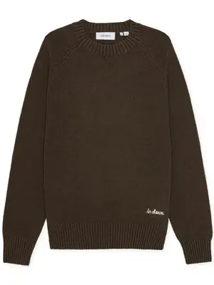 LES DEUX Brad Sweater - Brown