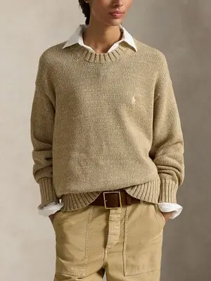 Polo Ralph Lauren Logo Sweater - Brown