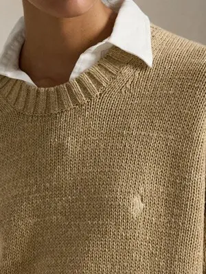 Polo Ralph Lauren Logo Sweater - Brown