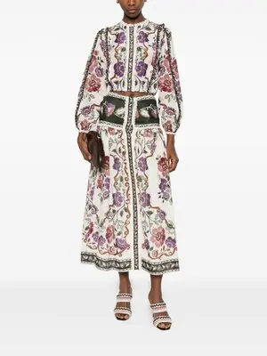 Farm Rio Floral Rococo Shirt - Multi