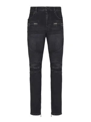 Balmain Cotton Jeans - Black