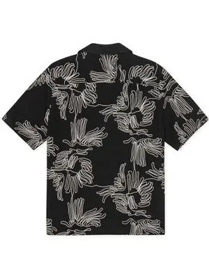 LES DEUX Liam Aoe Flower Shirt