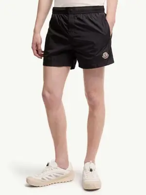 Moncler Logo Swim Shorts