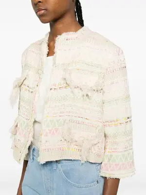 BYE Cotton Blend Short Jacket