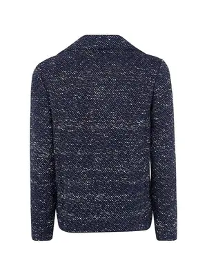 BASE Cotton Blend Single-breasted Jacket - Black